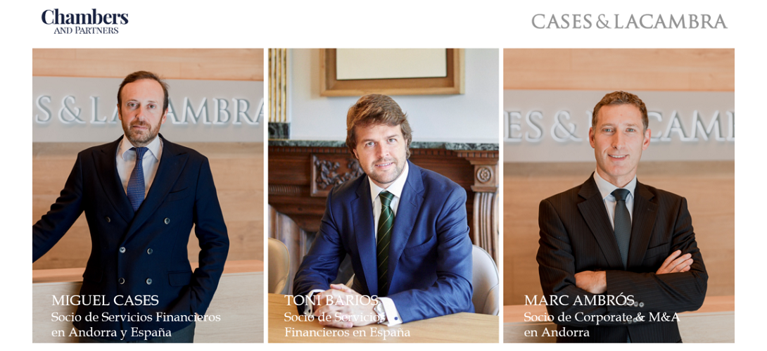 Chambers & Partners recognizes the Spain's Banking&Finance practice for ...
